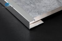 China Decorative Aluminium Carpet Edge Trim 6063Alu Multifeature Anticorrosion 3m for sale