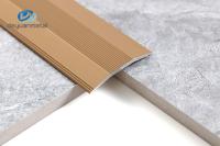 China Anodized Aluminium Floor Edge Trim , 160Mpa Floor Threshold Strip Aluminium for sale