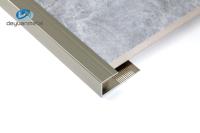 China 6063 Aluminium Floor Edge Trim T6 Tempered Anti-Slip For Home Decoration for sale