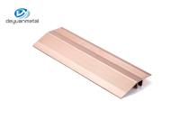 China ODM Aluminium Floor Edge Trim Alloy Floor Fluted Ramp Reducer Metal Corner Protector for sale