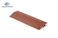 China EN Aluminium Floor Edge Trim Alloy Floor Fluted Ramp Reducer Metal Corner Protector for sale