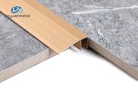China ODM Aluminium Floor Edge Trim Alloy Floor Fluted Ramp Reducer Metal Corner Protector for sale