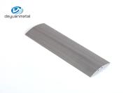 China Powder Coating Aluminium Flooring Profiles Wood Grain 45mm Height for sale