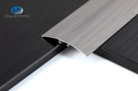 China Powder Coating Aluminium Flooring Profiles Wood Grain 45mm Height for sale