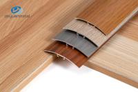 China 2mm Thickness Aluminium Floor Edge Trim Surface Treatment Wood Grain Anti Slip for sale