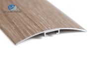China 6463 Aluminium Flooring Profiles Threshold Strip Transition Trim Laminate Carpet Surface Treatment Wood Grain for sale