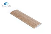 China 6463 Aluminium Flooring Profiles Threshold Strip Transition Trim Laminate Carpet Surface Treatment Wood Grain for sale