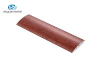 China 6063 Aluminium Tile Trim Wood Grain 45mm 50mm Height for sale