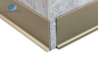 China 6063 Aluminium Skirting Trim 150mm Anodized Treatment High Corrosion Resistance for sale