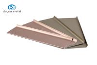 China 6063 Aluminium Skirting Trim 150mm Anodized Treatment High Corrosion Resistance for sale