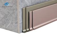 China 6063 Aluminium Skirting Trim 150mm Anodized Treatment High Corrosion Resistance for sale
