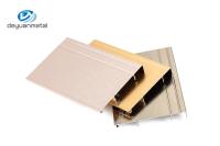 China T5 Aluminium Skirting Board 6063 Floor Skirting Surface Treament Brushed Bright Black Color for sale