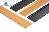 China Alloy 6063 Aluminium Skirting Trim End Cover Strip Cover Connection Pieces for sale