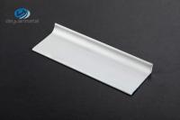 China Alloy 6063 Aluminium Skirting Trim End Cover Strip Cover Connection Pieces for sale