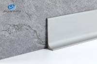 China Alloy 6063 Aluminium Skirting Trim End Cover Strip Cover Connection Pieces for sale