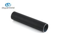 China Black Anodized Aluminum Square Tubing Extruded Alu6063 T5 High Tensile for sale