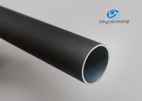 China Black Anodized Aluminum Square Tubing Extruded Alu6063 T5 High Tensile for sale