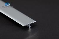 China Aluminium T Shape 6063 Connect Tile Corner Angle Transition Profile for sale