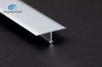 China Aluminium T Shape 6063 Connect Tile Corner Angle Transition Profile for sale