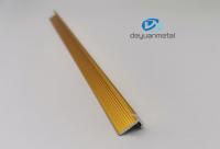 China Aluminum T Profiles Tile Trim Transition Strip For Wall Decorated for sale