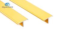 China 4mm Aluminum T Profiles , T6 T Shaped Aluminum Extrusion GB Approved Bright Color for sale