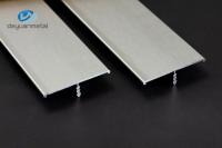 China Rose Gold Aluminum Transition Trim 6mm Width T6 Temper Andizing for wall and floor decoration for sale