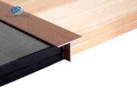 China 6063 T Slot Extruded Aluminum , 6063 aluminium profile t shape powder coating wood grain for sale