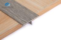 China Anodized Extruded Aluminum T Slot Channel 3.5mm Height Powder Coating Wood Grain for sale