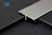China Extruded Aluminum T Profiles 2.5m Length Shiny Rose Gold Electrophoresis Brushed for sale