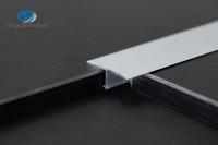 China Electrophoresis T8 Aluminum T Profiles 3.5mm Height For Kitchen Tile for sale
