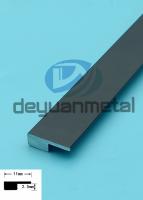 China 2.5mm Protective 6463 Aluminum T Profiles Wall Panel Ceiling Tile Decoration Edge Holding for sale