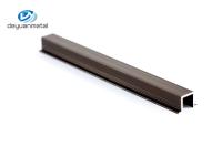 China 2.4m Aluminum U Profiles , Straight Edge U Shape Aluminum Channel ODM Available for sale