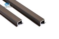 China 2.4m Aluminum U Profiles , Straight Edge U Shape Aluminum Channel ODM Available for sale