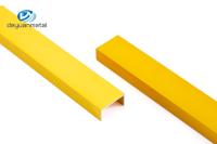 China T5 6063 Aluminium U Section Extrusion Anodized Surface 2.5m Length for sale