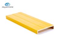 China Golden Anodised Aluminium U Channel , GB U Section Aluminium Extrusion for sale