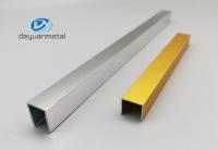 China 6063 Aluminum U Profiles , Electrophoresis U Shape Aluminum Extrusion for sale