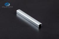 China T5 Aluminium U Profile Channel 0.8-1.2mm Thickness Anodised Polished for sale