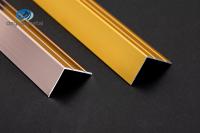 China 6063 Aluminium L Profiles 1.5mmx2mm rustproof Anodized For Decoration Trim Angle for sale