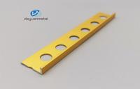 China ASTM Approved Aluminium L Profiles Edge Trim 4mm Depth for sale