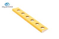 China ASTM Approved Aluminium L Profiles Edge Trim 4mm Depth for sale