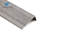 China Aluminum Stright Angel Alloy Profiles Powder Coating Wall Trims Wooden Grain 1cm Height for sale