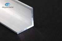 China 2.5m Length Anodized Aluminum Corner Guards T5 T6 ODM Available Trim Angle Mill finish for sale