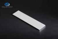 China 6063 Aluminium Flat Profile 5mm Extruded Rectangular 160Mpa Tensile for sale