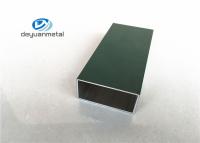 China 6063-T5 Sliding Aluminium Window Profiles Blue Grey Precision Cutting for sale