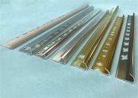 China 6063 6463 T5 Aluminium Corner Trim Profiles With Bright Dip Polishing for sale