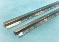 China 6063 6463 T5 Aluminium Corner Trim Profiles With Bright Dip Polishing for sale