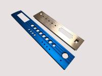China Custom Aluminum Front Audio Panel Precision Machine Products With CNC for sale