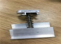 China Solar Panel Machining Aluminium Parts , CNC Aluminium Profile Fabrication for sale