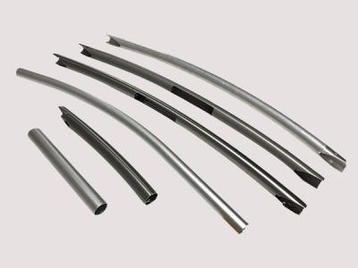 China Mirror Surface Cnc Machined Aluminum Parts Round Aluminium Profile for sale