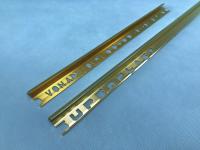 China 6063 6463 T5 Aluminium Corner Trim Profiles With Bright Dip Polishing for sale